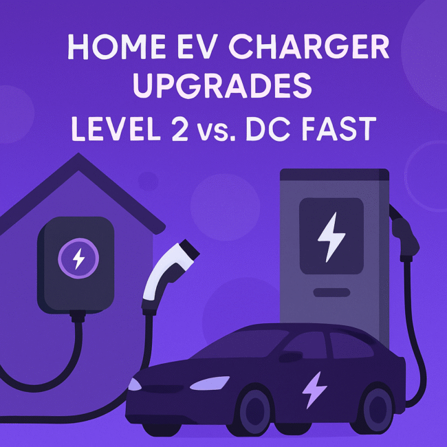 Home EV Charger Upgrades: Level 2 vs. DC Fast Comparison - Hilts Group ...