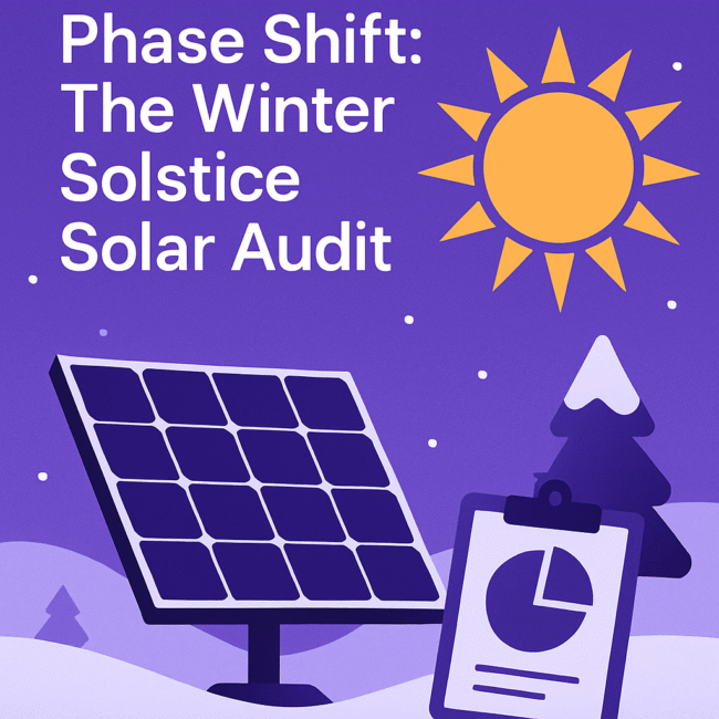Phase Shift: The Winter Solstice Solar Audit - Hilts Group Australia